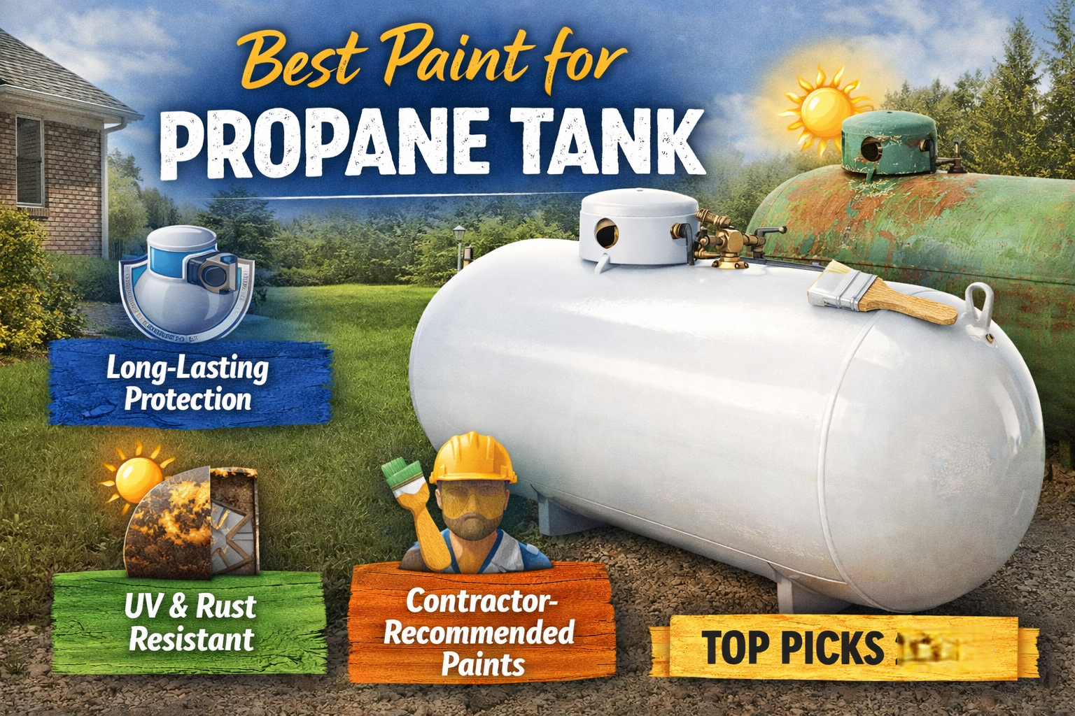 Best Paint For Propane Tank – Weather-Resistant Coatings That Won’t ...